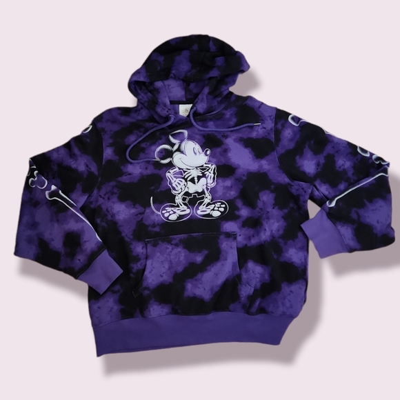 Disney | Jackets & Coats | Disneyland Mickey Skeleton Glow In The Dark ...